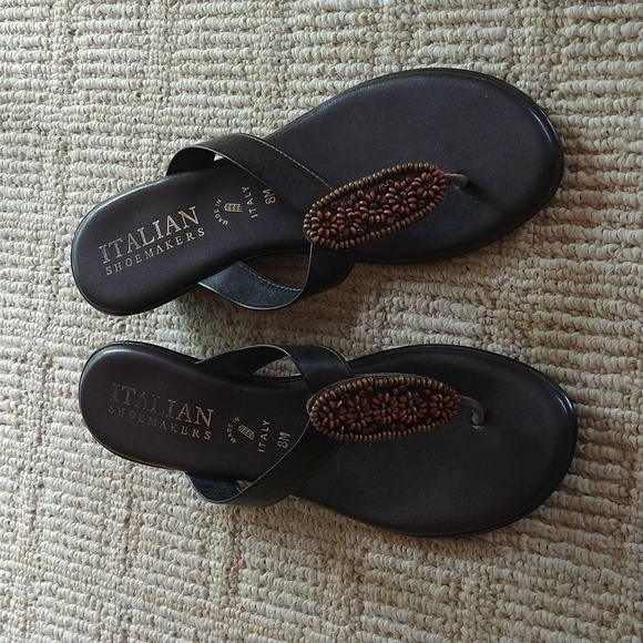 Italian Shoemakers | Shoes | Italian Shoemakers Flip Flop Style Sandals ...